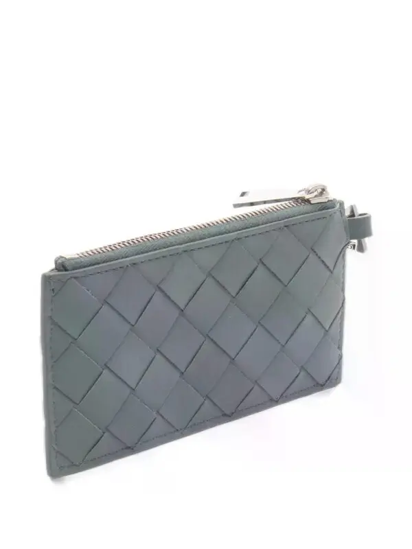 Bottega Veneta 2010s Intrecciato Card Case Coin Purse