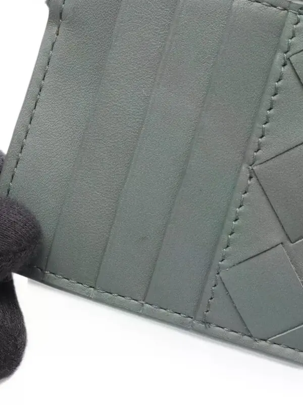 Bottega Veneta 2010s Intrecciato Card Case Coin Purse