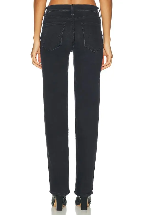 MOTHER The Newbie Skimp Jeans In Black