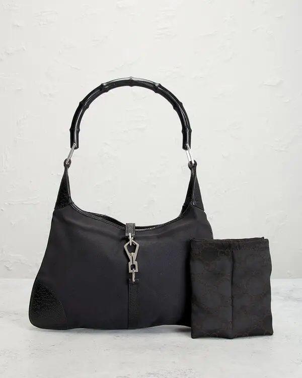FWRD RENEW Gucci Vintage Bamboo Jackie Shoulder Bag