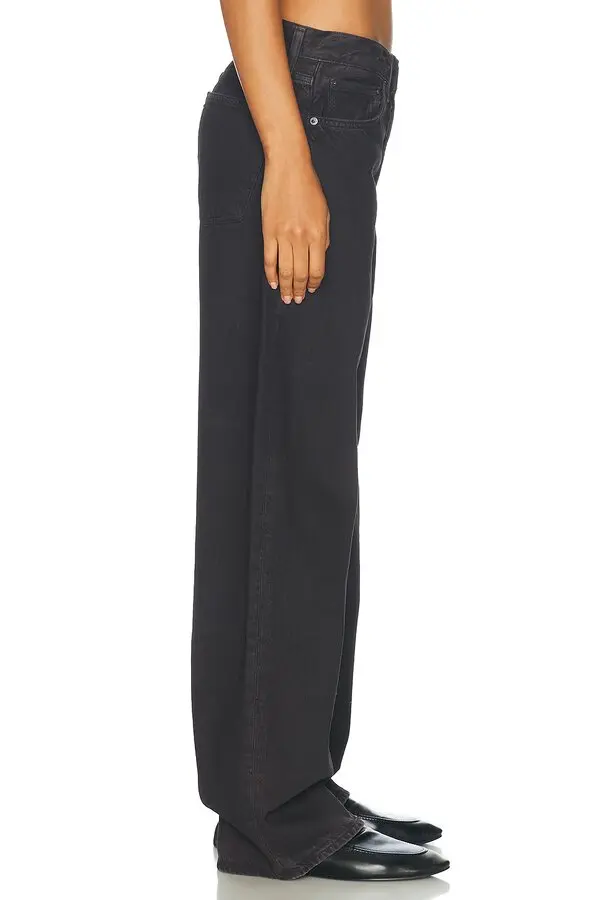 AGOLDE Arc Jean In Brown