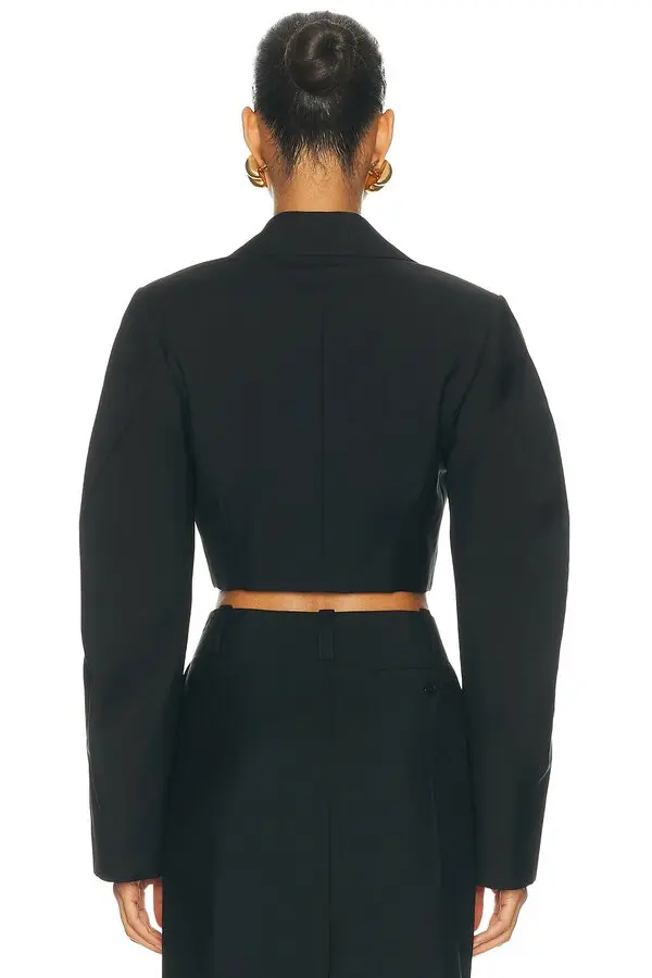 Givenchy Cropped Cocoon Sleeve Jacket
