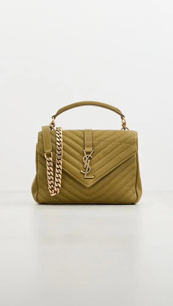 Shopbop Yves Saint Laurent Cassandra Calfskin Shoulder Bag