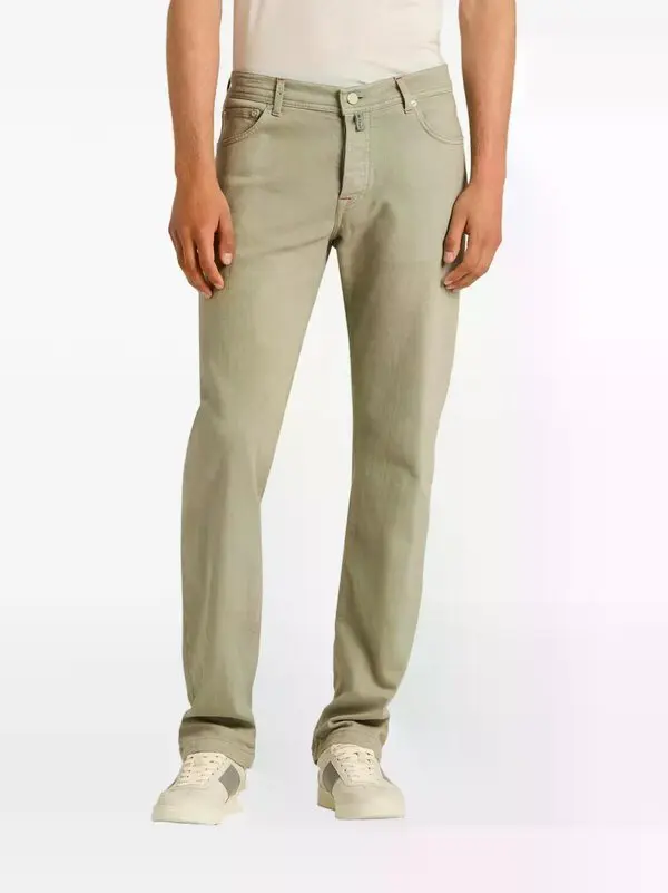 Kiton Five-pocket Stretch-cotton Jeans