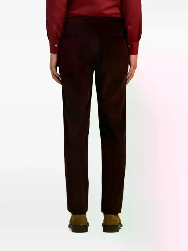 Kiton Fine-corduroy Darted Trousers