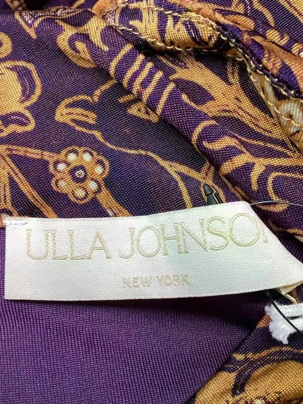 Ulla Johnson Printed Mock-neck Dress