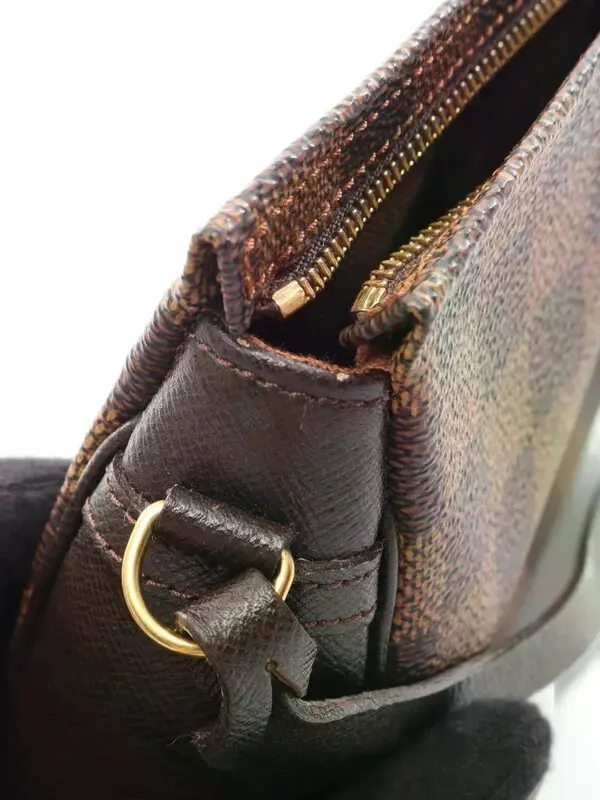 LOUIS VUITTON 1997 Trousse Pochette Mini Bag - Brown