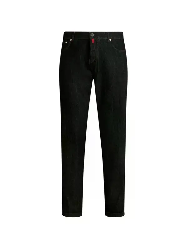 Kiton Button-up Straight-leg Jeans