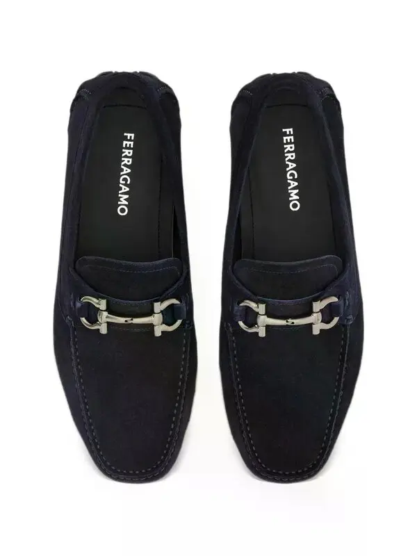 FERRAGAMO Gancini-ornament Driver Loafers