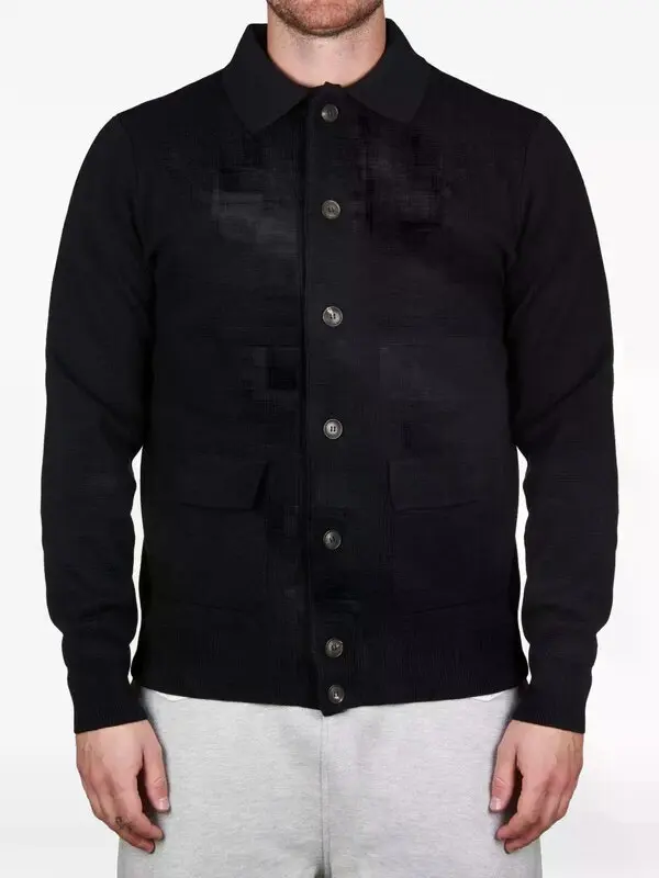 FILIPPO DE LAURENTIIS Button-up Collared Cardigan