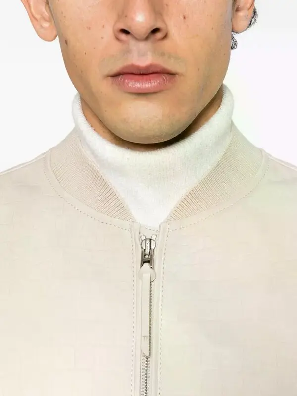 TOM FORD Crocodile-embossed Bomber Jacket