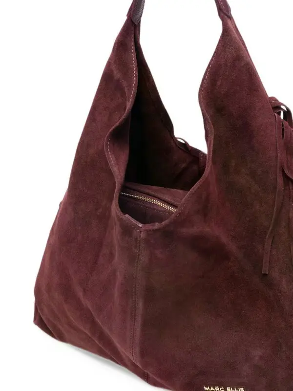 MARC ELLIS Altea Fringed Suede Shoulder Bag