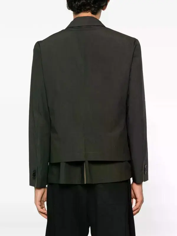 Sacai Layered Single-breasted Blazer