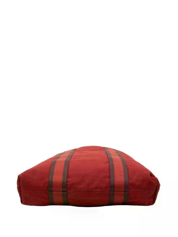 Hermès 1990-2010 Canvas Fourre Tout Cabas Tote Bag