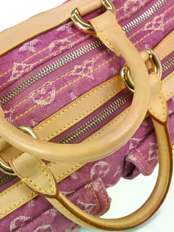 LOUIS VUITTON Neo Speedy Monogram Denim Tote Bag