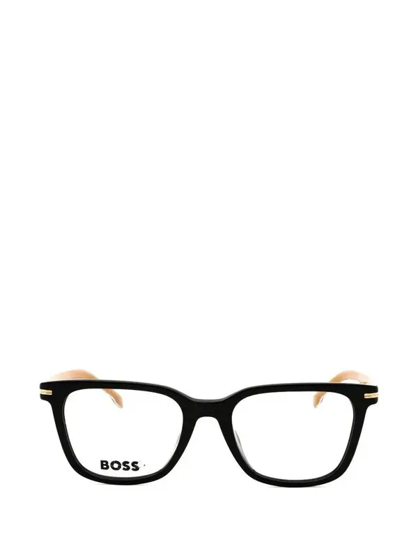 BOSS Square-frame Glasses - Black