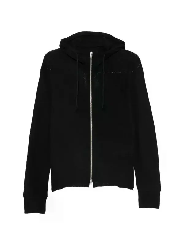 TONYWACK Zip-up Drawstring Hoodie