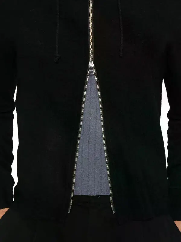 TONYWACK Zip-up Drawstring Hoodie