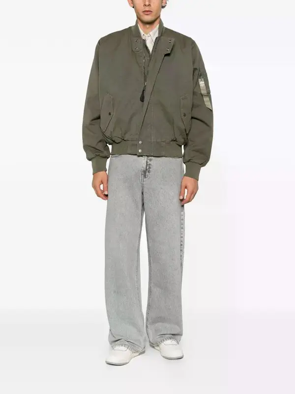 Alpha Industries Zip-fastening Bomber Jacket