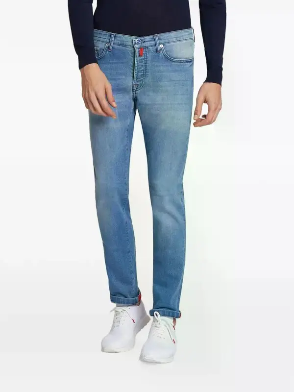 Kiton Kurabo Low-rise Jeans