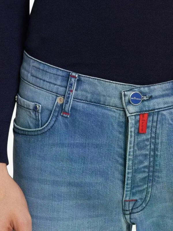Kiton Kurabo Low-rise Jeans