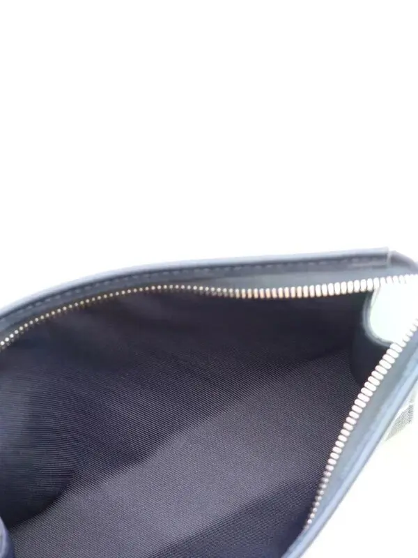 LOUIS VUITTON 2021s Monogram Shadow Gaston Shoulder Bag - Blue