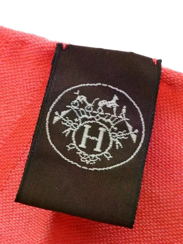 Hermès 2010s New Libris Shawl - Pink