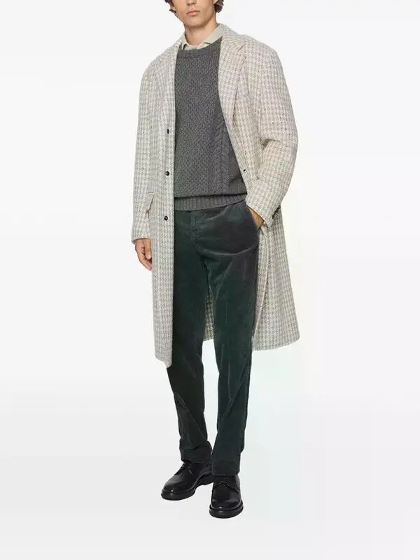 Kiton Corduroy Straight Trousers