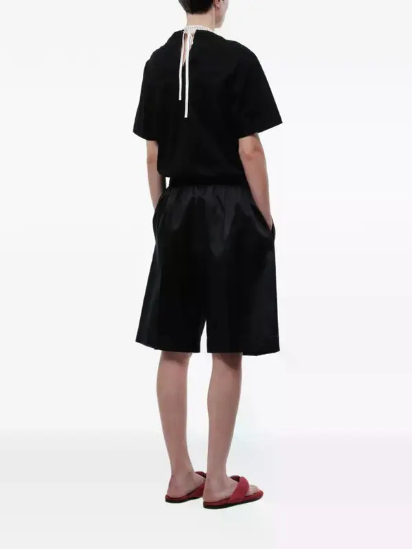 Carven Necklace-detail Cotton T-shirt