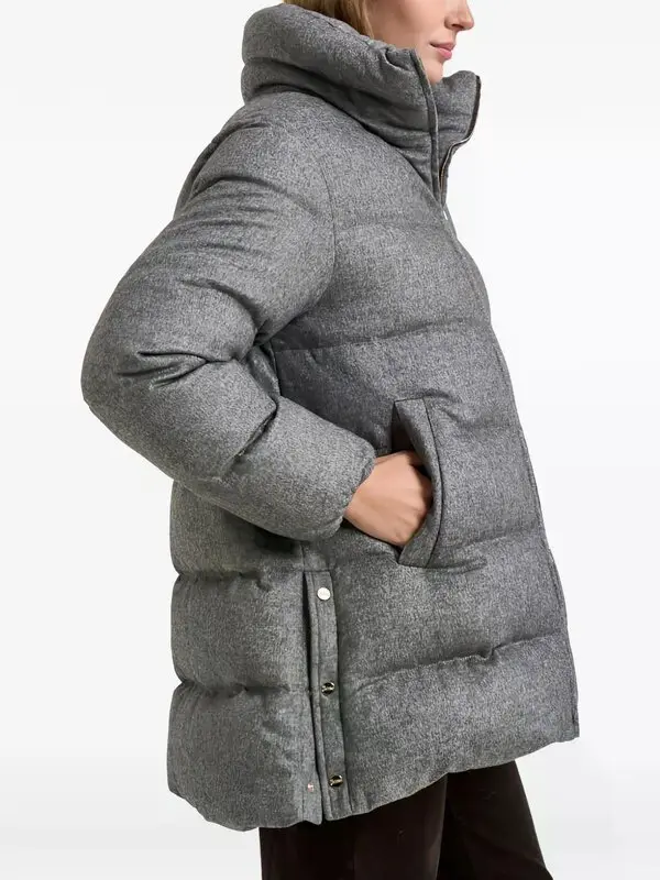 Herno Quilted High-neck Coat