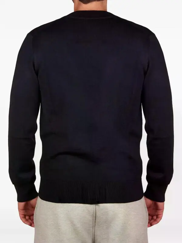 Alpha Studio Fine-knit Button-up Cardigan