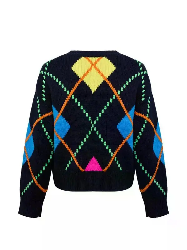 Mira Mikati Argyle Sweater