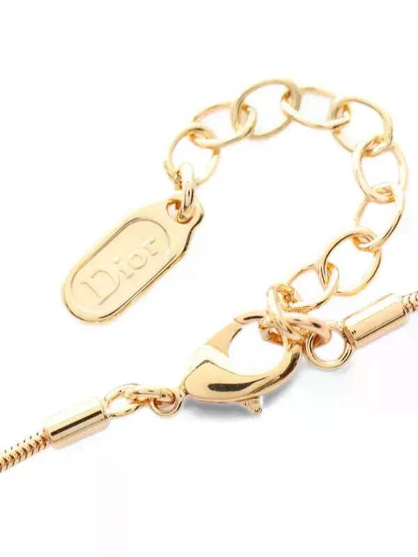 Dior 2020s Oblique Pendant Necklace