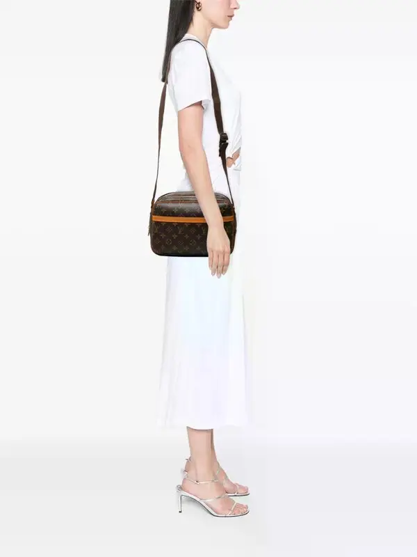 LOUIS VUITTON 2010 Monogram Reporter Pm Crossbody Bag
