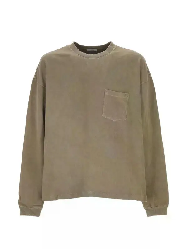 AGOLDE Lucan Long-sleeve T-shirt - Brown