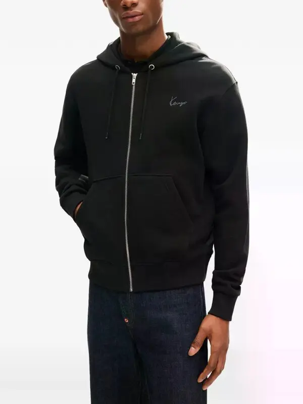 Kenzo Signature Zip-up Hoodie