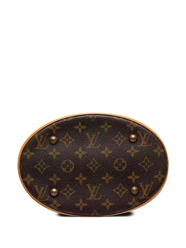 LOUIS VUITTON 2001 Monogram Petit Bucket Bag
