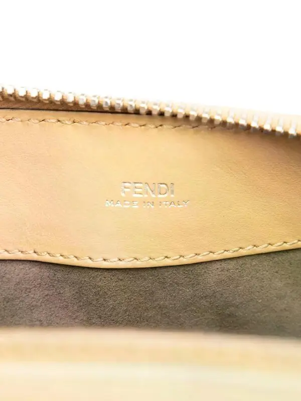 Fendi 2010-2026 Medium Leather Flowerland Dotcom Satchel
