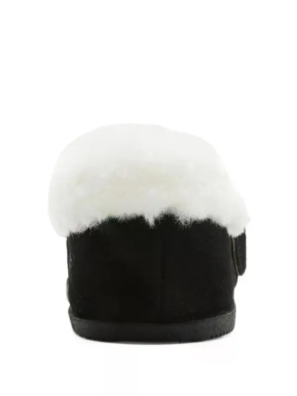 Good News Shearling-trim Whipstitch Sneakers