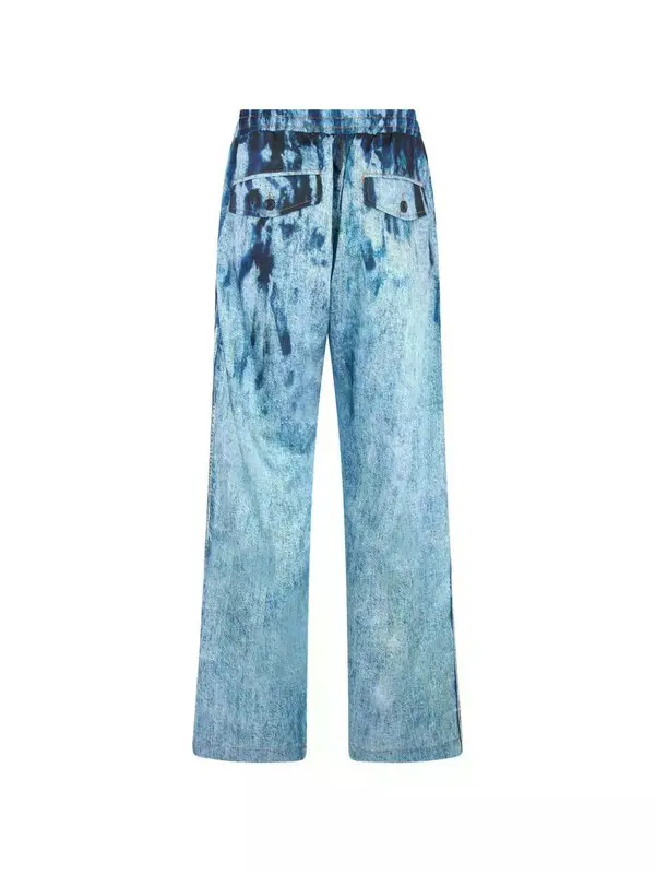 DIESEL® Faded-effect Drawstring Trousers