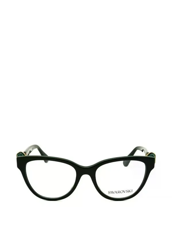 SWAROVSKI Cat-eye Glasses - Green