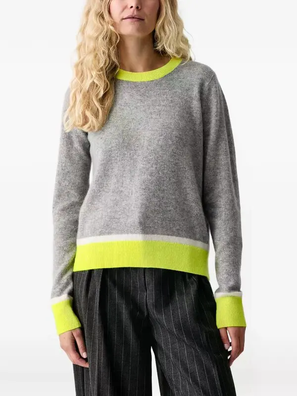 From Future Colour-block Crew-neck Sweater