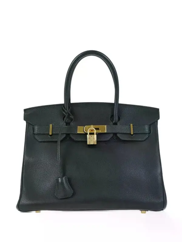 Hermès 1999 30 Birkin Handbag - Green