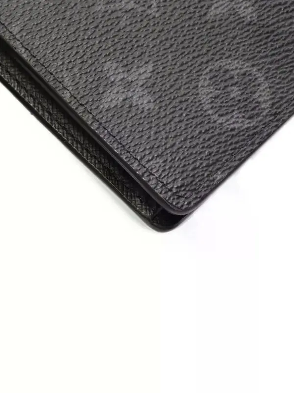 LOUIS VUITTON 2021s Eclipse Brazza Monogram Wallet