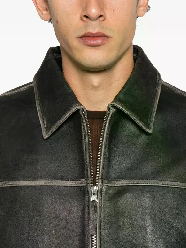 DUNST Brushed-finish Zip-up Jacket