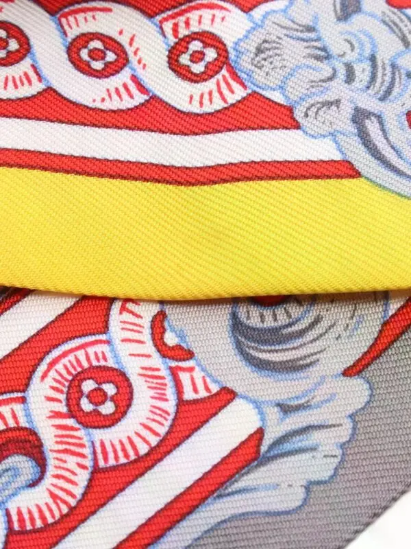 Hermès 2010s Bride De Cour Ribbon Scarf
