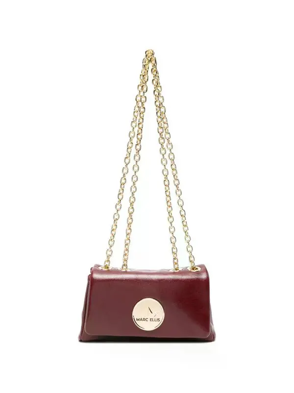 MARC ELLIS Wendas S Logo-plaque Chain-link Shoulder Bag - Red