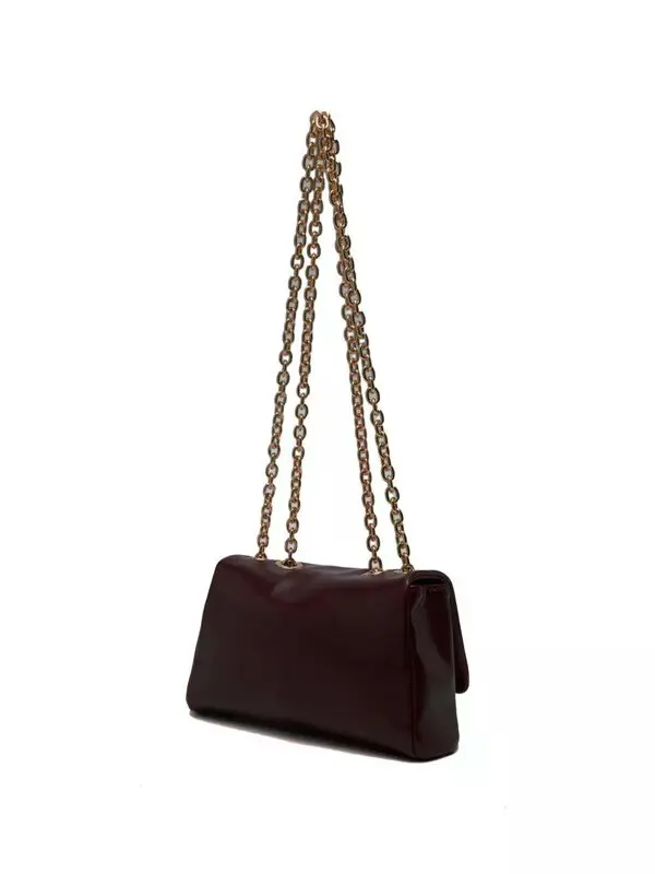 MARC ELLIS Wendas S Logo-plaque Chain-link Shoulder Bag - Red