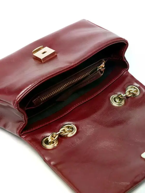 MARC ELLIS Wendas S Logo-plaque Chain-link Shoulder Bag - Red