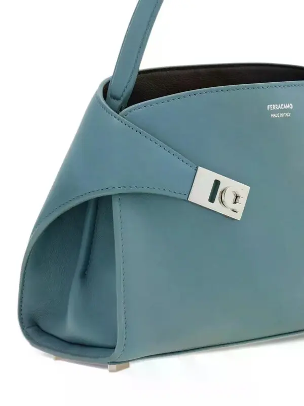 FERRAGAMO Hug Soft Bicolor Handbag - Blue